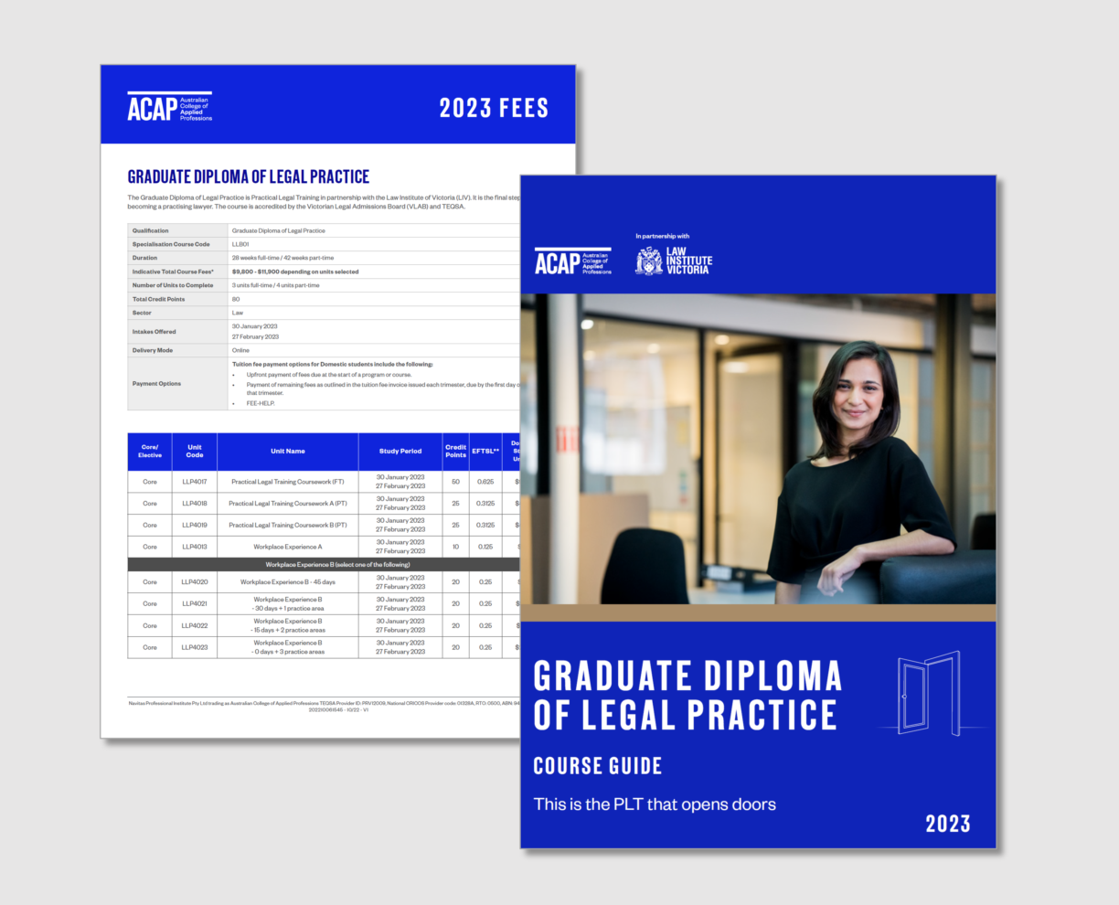 Graduate Diploma of Legal Practice | Enrol Now